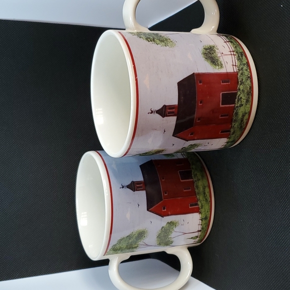 Warren Kimble | Kitchen | Warren Kimble Barns Mug Set Of 2 | Poshmark